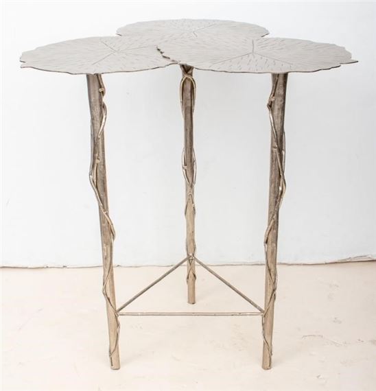 Michael Aram | Lily Pad Tripod Side Table | MutualArt