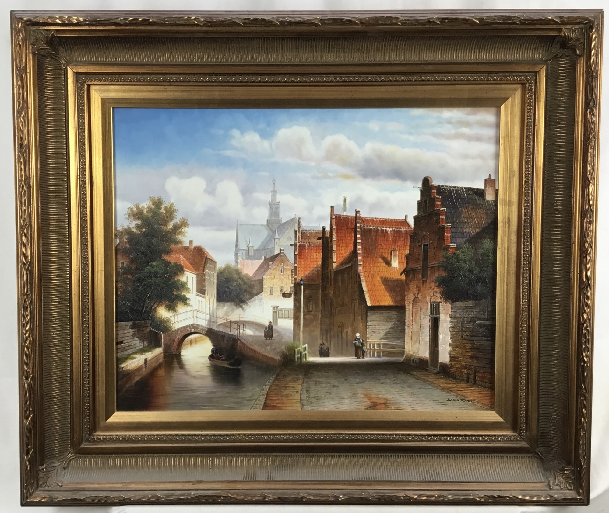 David Ronald | Street scene | MutualArt