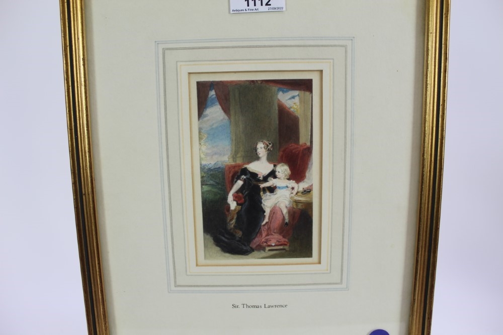 Sir Thomas Lawrence | Portrait of The Duchess of Argyll and The Duchess ...