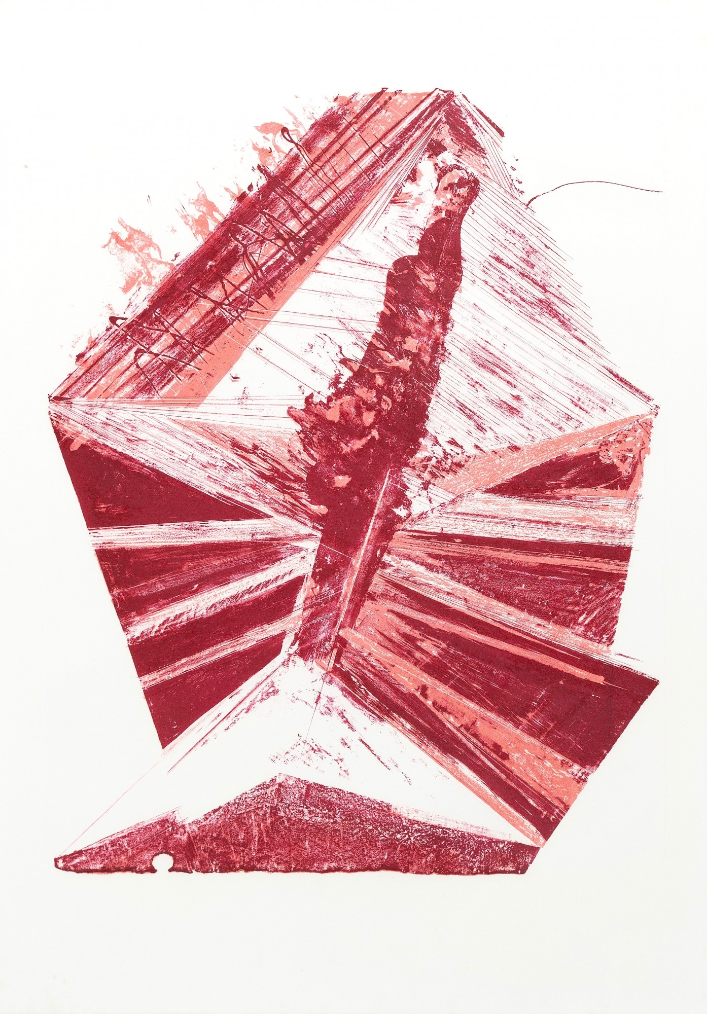 Maria Bonomi | Amapola Rosa (1981) | MutualArt