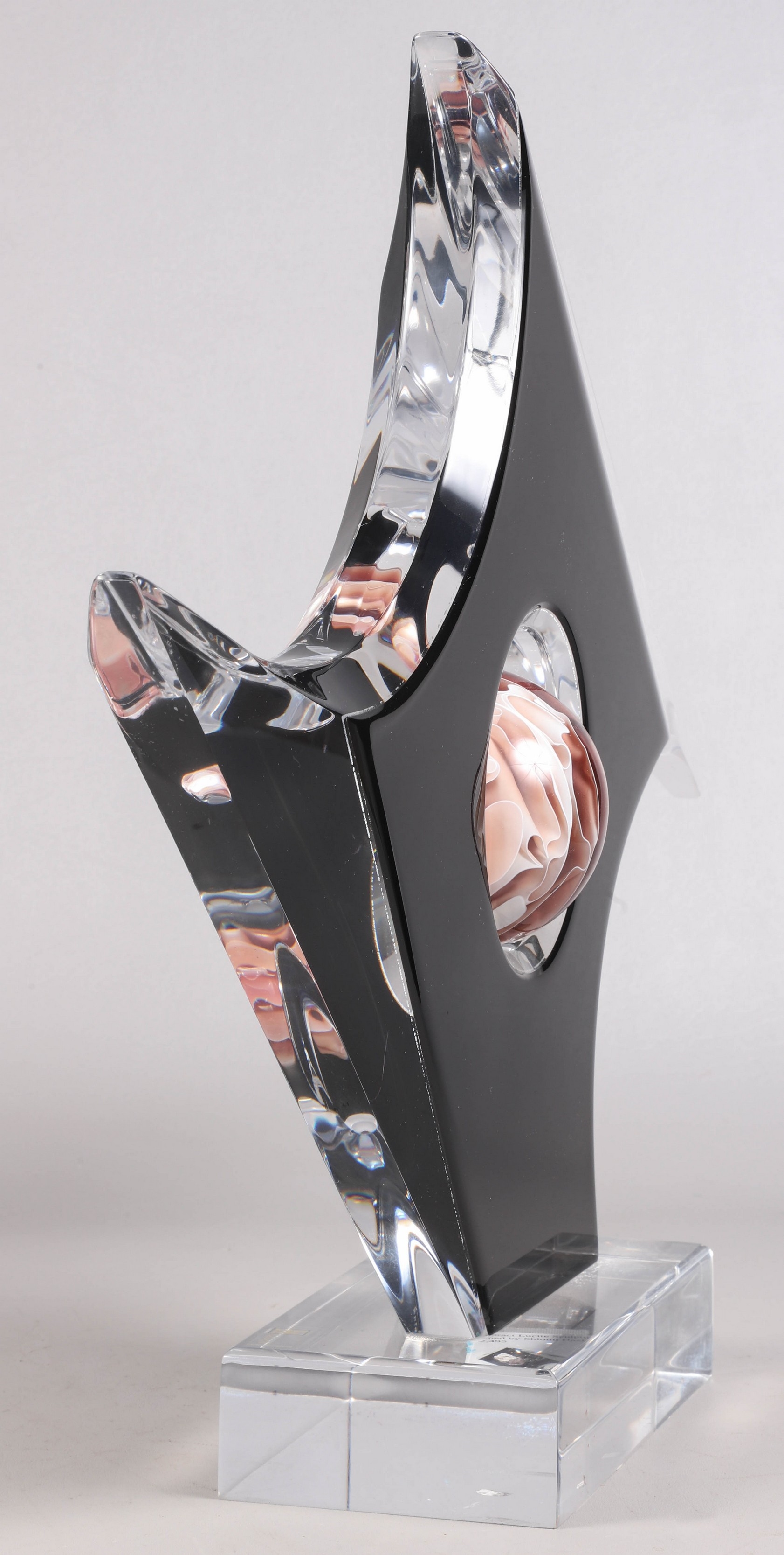 Shlomi Haziza | Shlomi Haziza lucite abstract sculpture | MutualArt