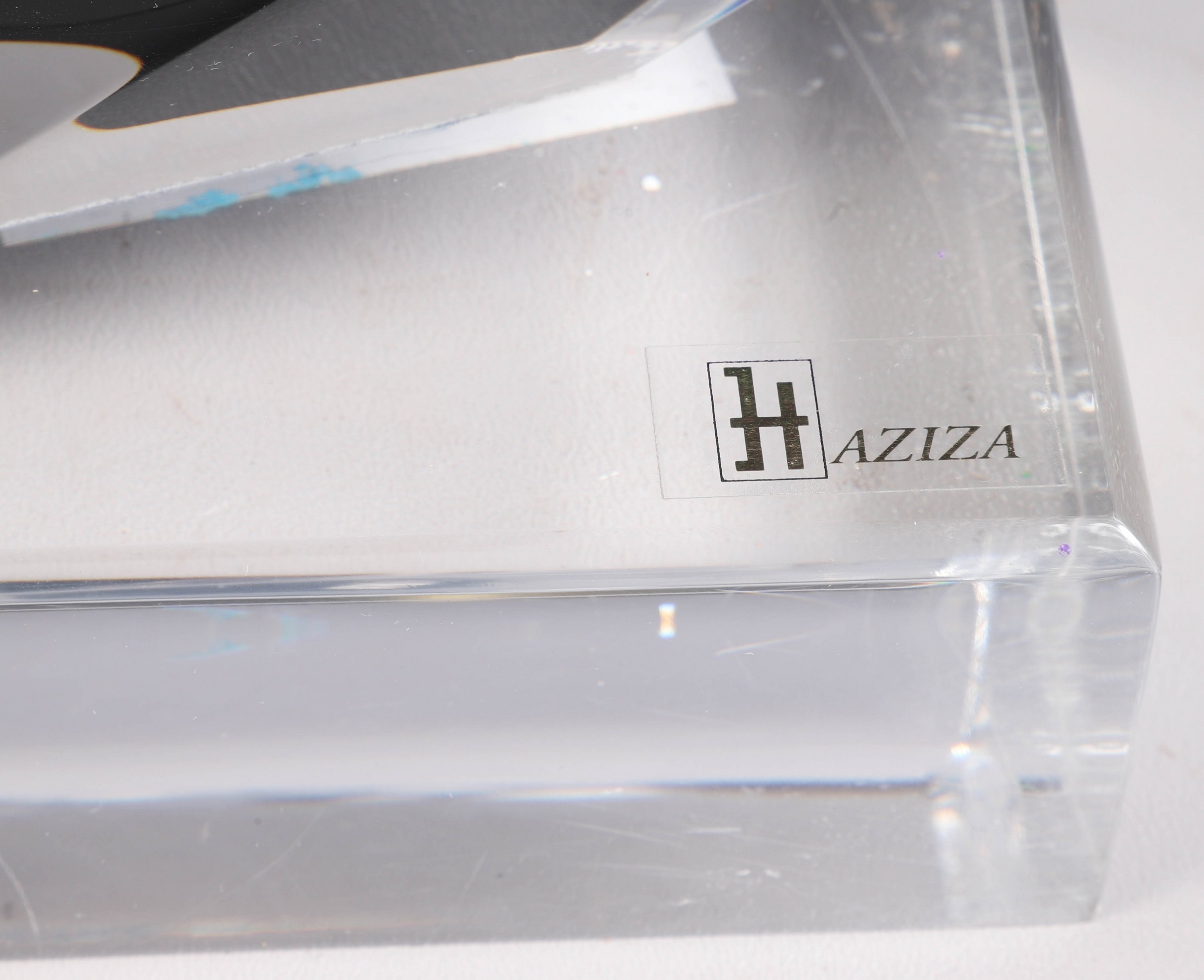 Shlomi Haziza | Shlomi Haziza lucite abstract sculpture | MutualArt