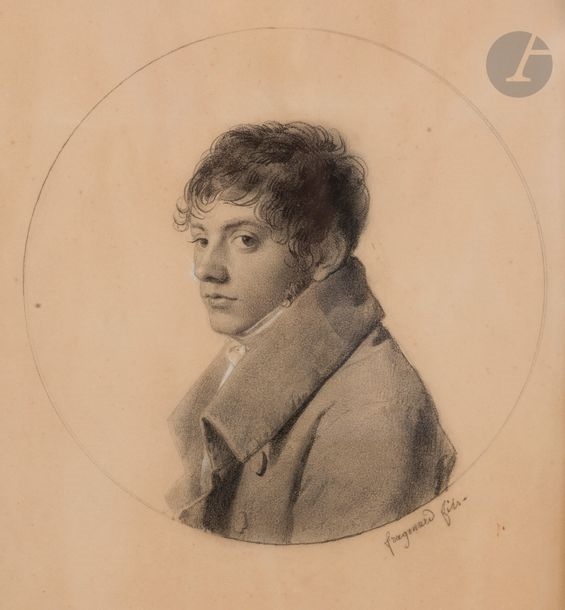 Alexandre-Évariste Fragonard | Portrait of Louis-Auguste Auber (1850 ...