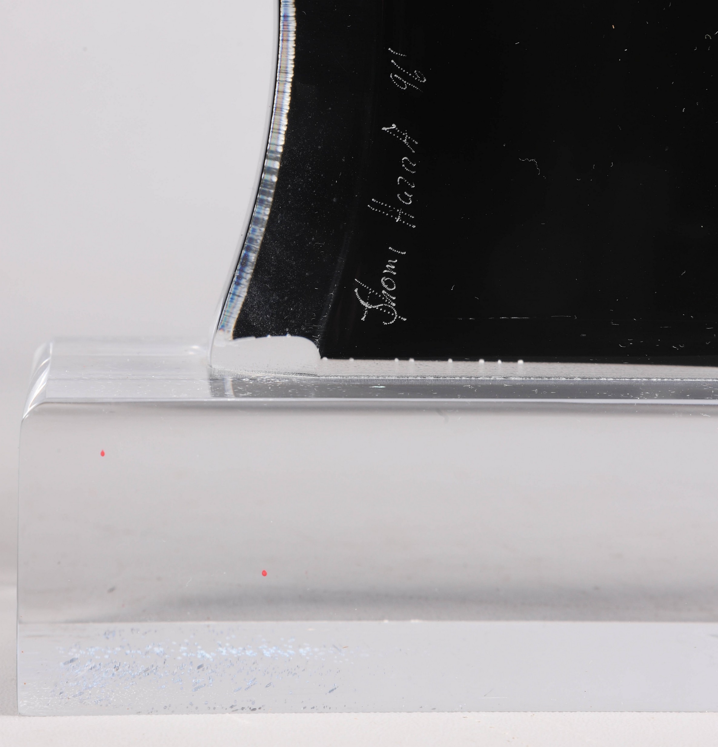 Shlomi Haziza | Shlomi Haziza lucite abstract sculpture | MutualArt