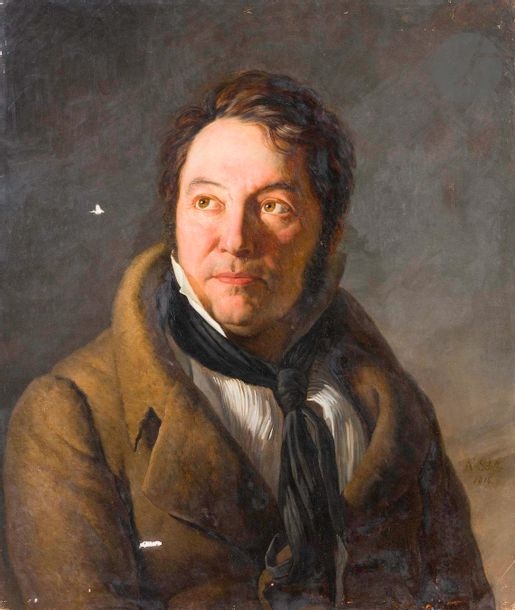 Ary Scheffer | Portrait of a man (1816) | MutualArt