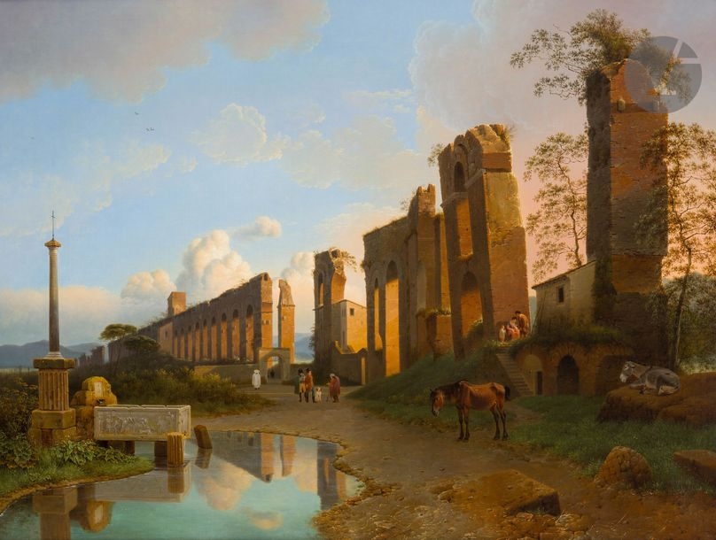 Josephus Augustus Knip | The Aqueduct of Claudius in the Roman ...