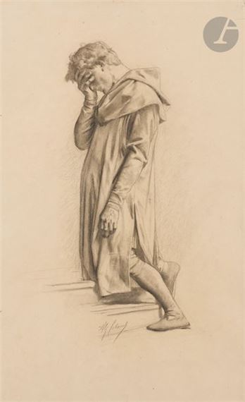 Alexandre Cabanel | Accused lamenting (1889) | MutualArt