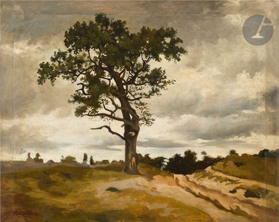 Eugène Antoine Samuel Lavieille | The Rager, Forest of Fontainebleau (1889) | MutualArt