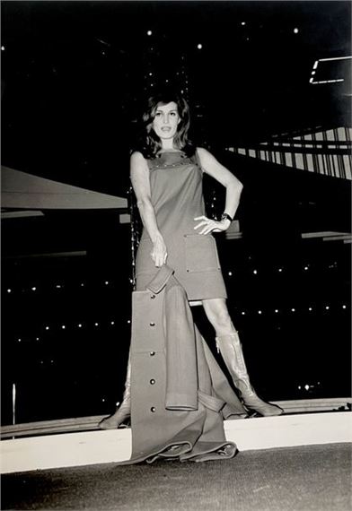 Angelo Frontoni | Full-length portrait of Dalida (1967) | MutualArt