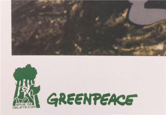 Banksy | Banksy Greenpeace Jungle Book Poster, Stickers | MutualArt