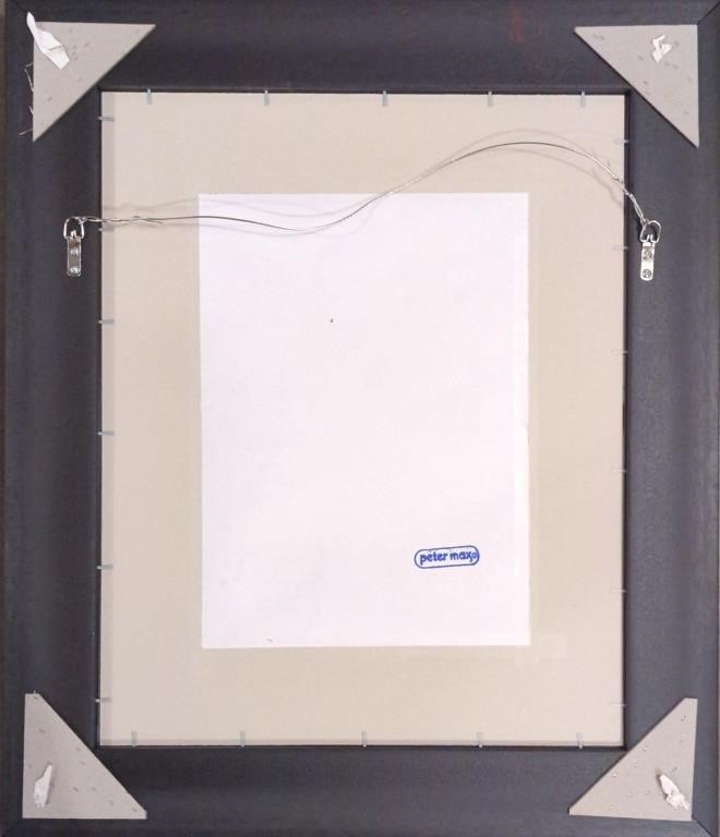 Peter Max | Original in the Manner of Peter Max, Mick Jagger | MutualArt