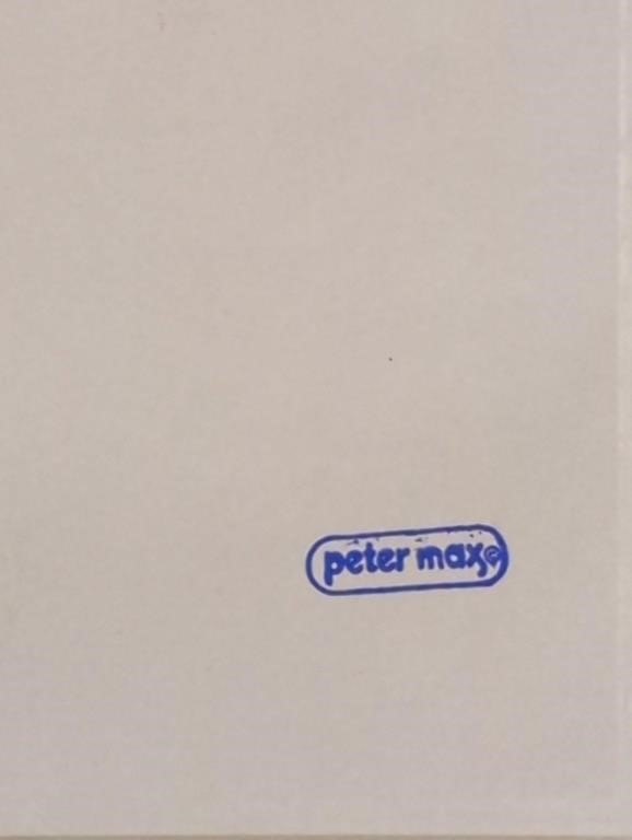Peter Max | Original in the Manner of Peter Max, Mick Jagger | MutualArt