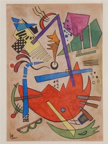 Wassily Kandinsky | Original in the Manner of Wassily Kandinsky | MutualArt