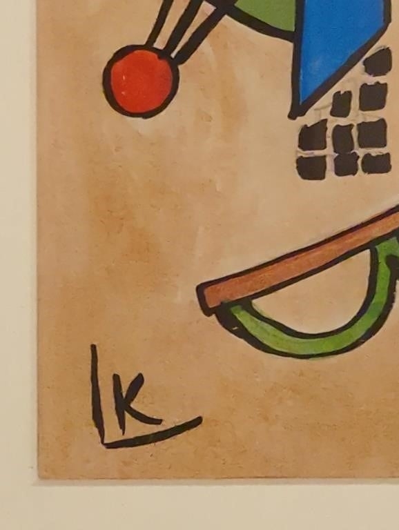 Wassily Kandinsky | Original in the Manner of Wassily Kandinsky | MutualArt