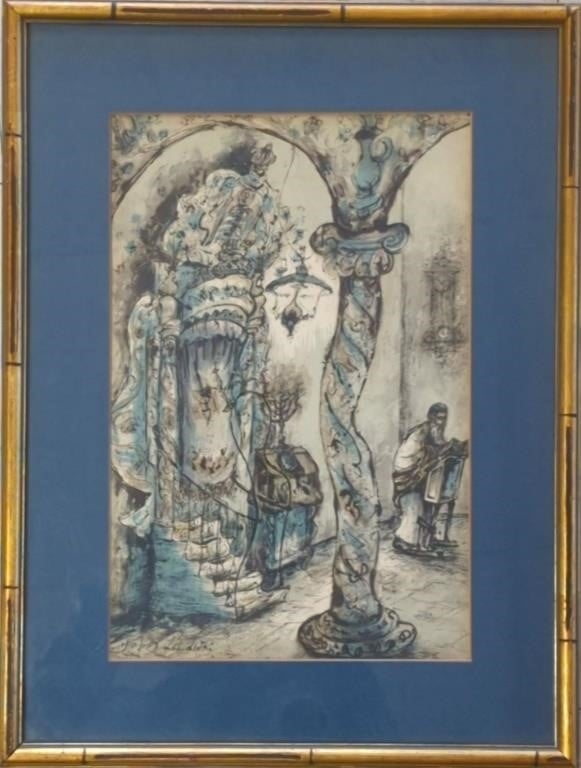 Zvi Livni | Rare Zvi Livni Framed Print | MutualArt
