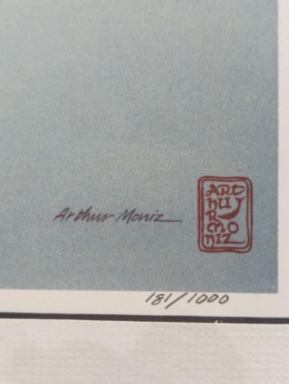 Arthur Moniz | Aurthur Moniz Limited Edition, Hand Signed | MutualArt