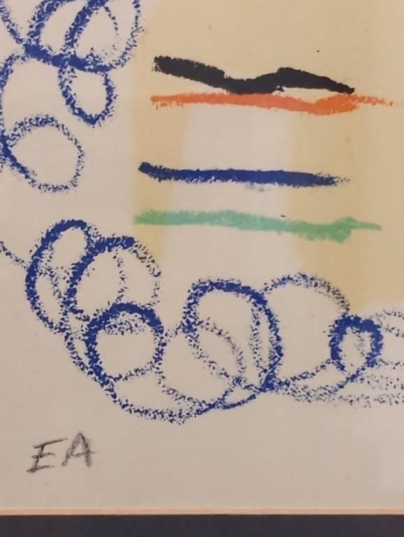Joan Miró | Joan Miro Lithograph, Artist's Proof, Signed (1950) | MutualArt