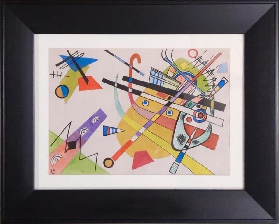 Wassily Kandinsky | Original in the Manner of Wassily Kadinski | MutualArt