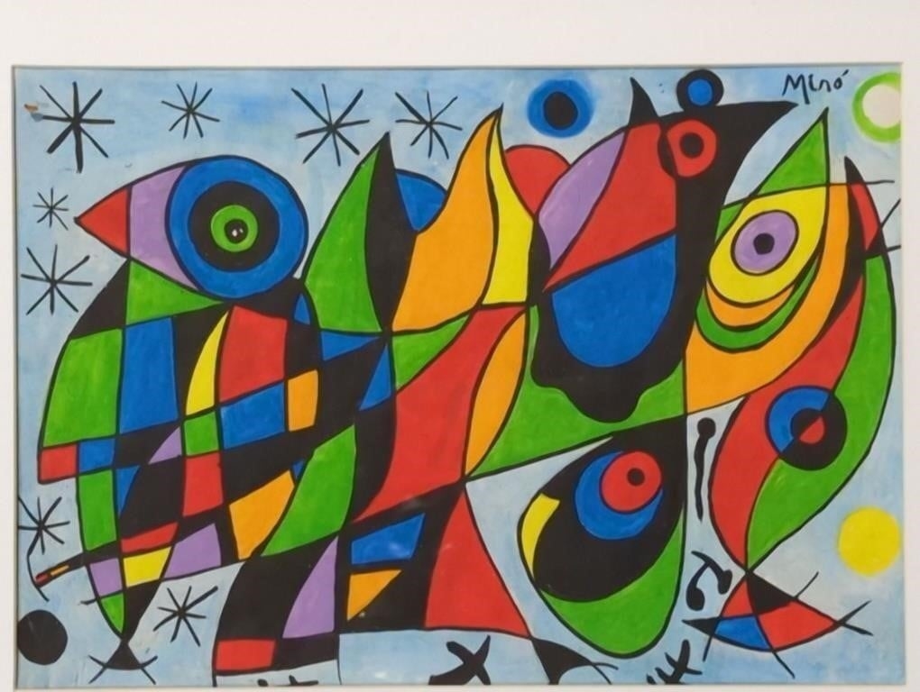 Joan Miró | Original in the Manner of Joan Miro | MutualArt