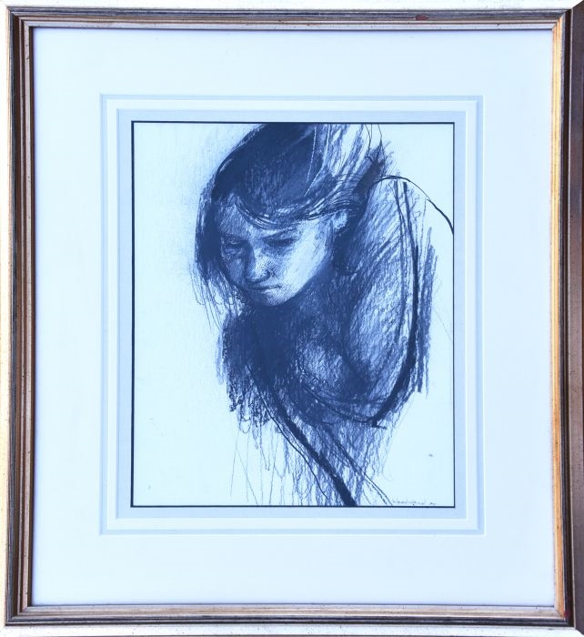 Margaret Moir Southwell Woodward | Girl Dressing (2000) | MutualArt