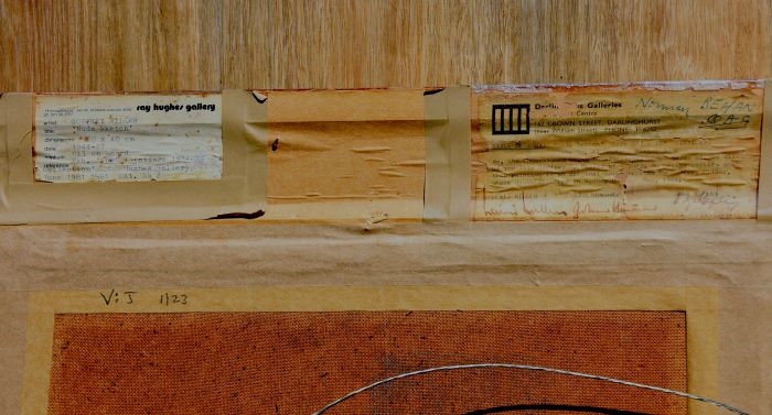 Godfrey Miller | Nude Sketch (1966) | MutualArt