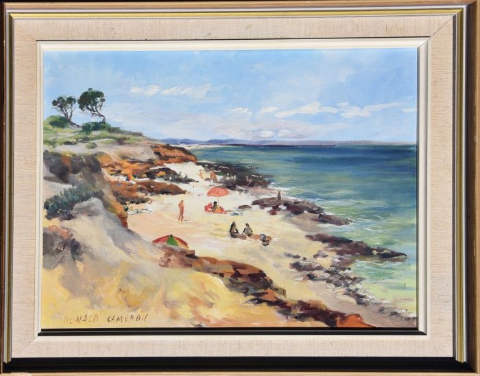 Donald Cameron | Beach Scene | MutualArt