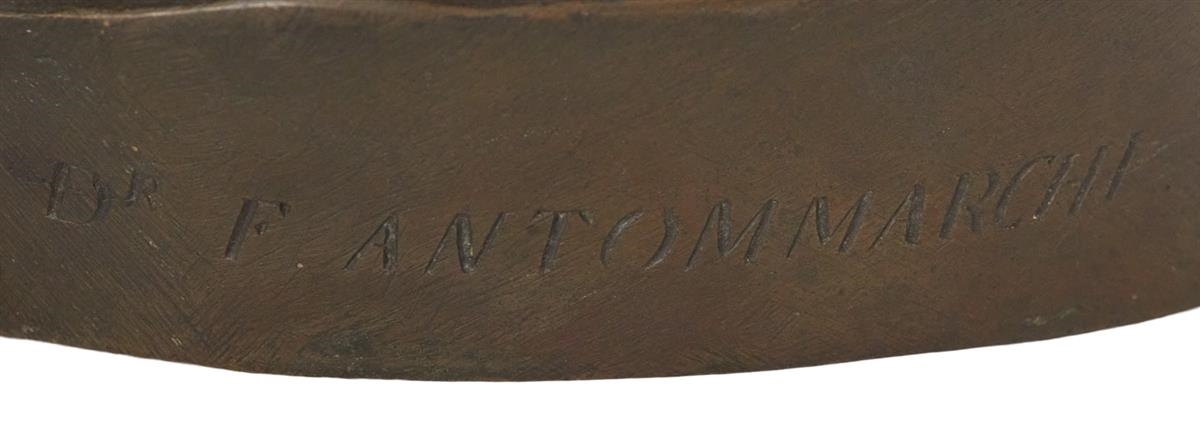 François Antommarchi | French Patinated Bronze Death Mask of Napoleon ...