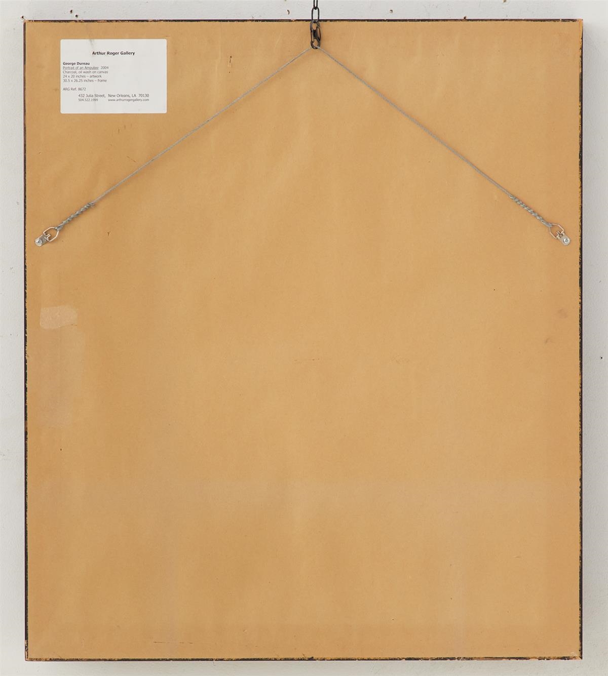 George Valentine Dureau | Portrait of an Amputee (1930) | MutualArt