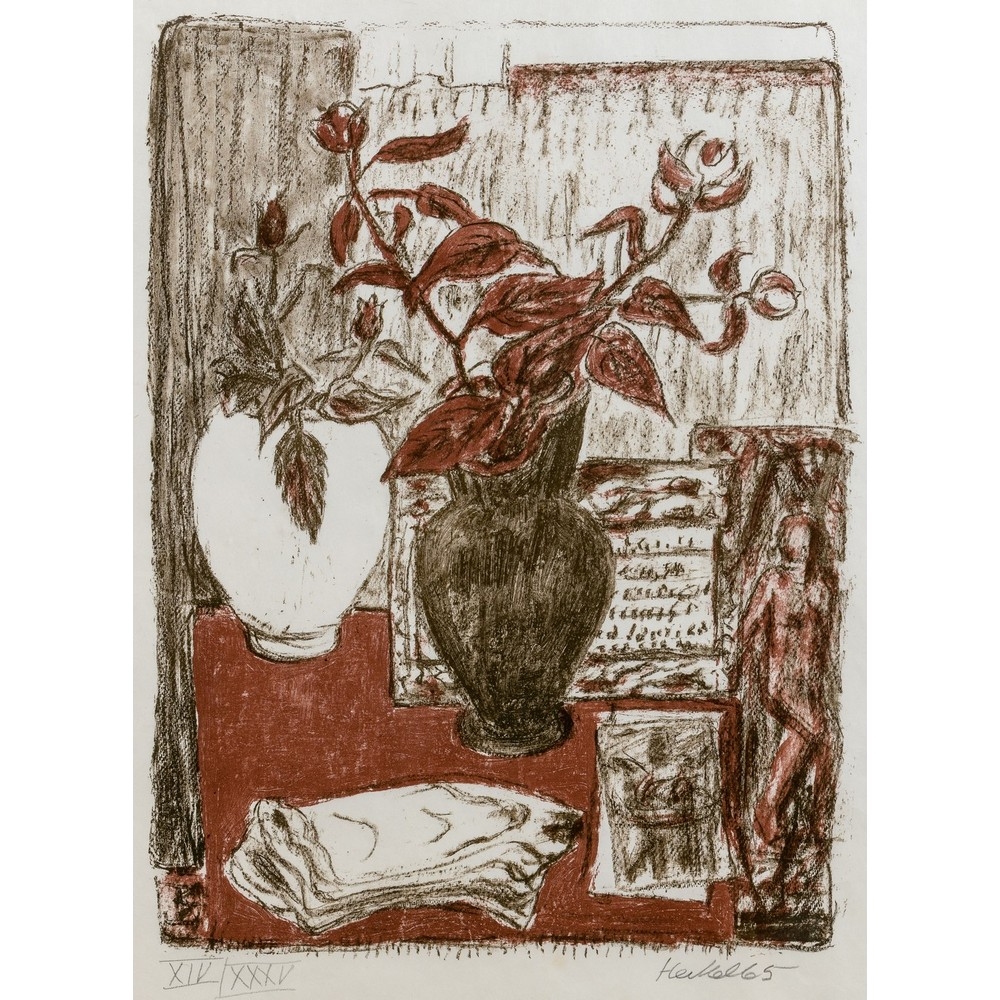 Erich Heckel | Stehendes Mädchen (1913) | MutualArt