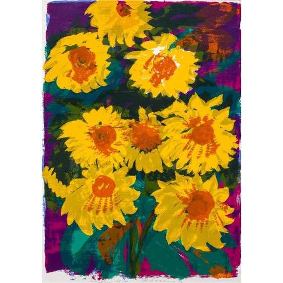 Rainer Fetting | Sonnenblumen | MutualArt