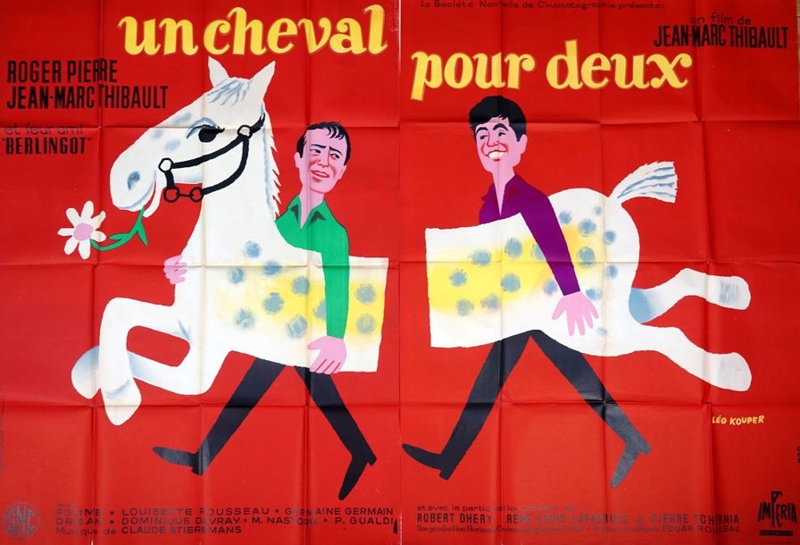 Léo Kouper | A HORSE FOR TWO. (1961) | MutualArt