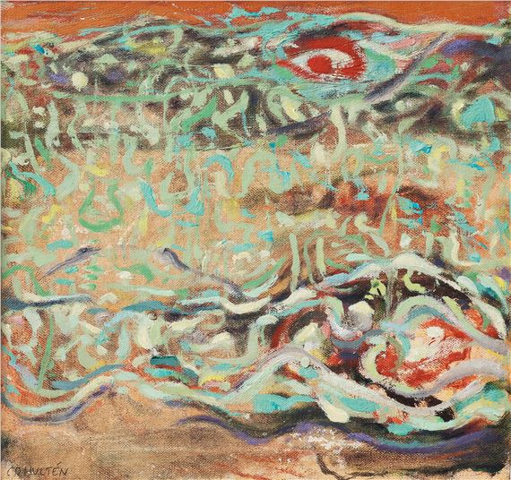 Carl Otto Hultén | Gåtfull dag (1954) | MutualArt