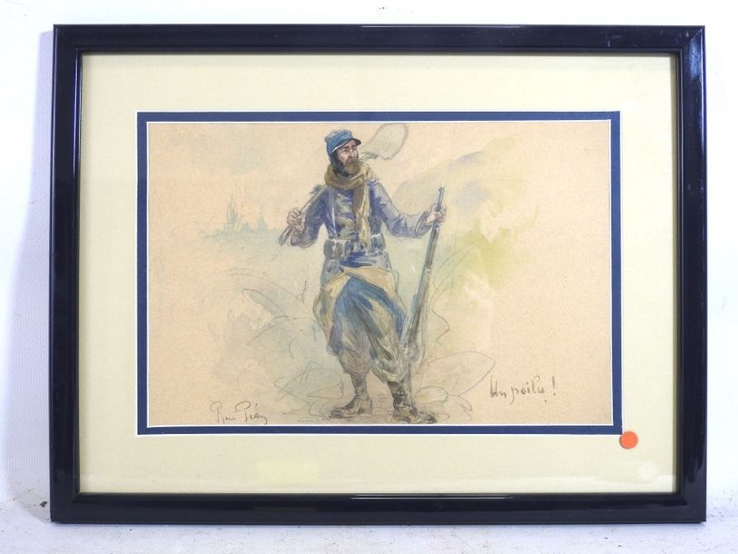 Rene Pean | A poilu! - War 1914 - 1918 | MutualArt