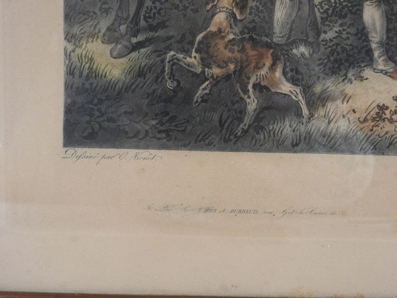 Carle Vernet | Hunter at the shooting | MutualArt
