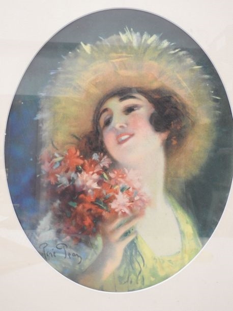 Rene Pean | Women with their backs to the seaside | MutualArt