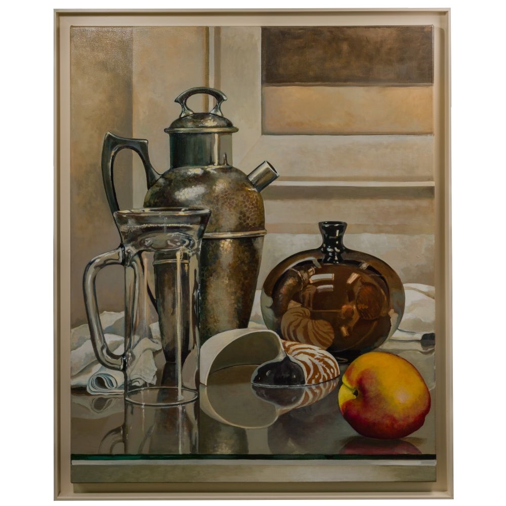 Jan Miller | TRIPTYCH - still life scene | MutualArt