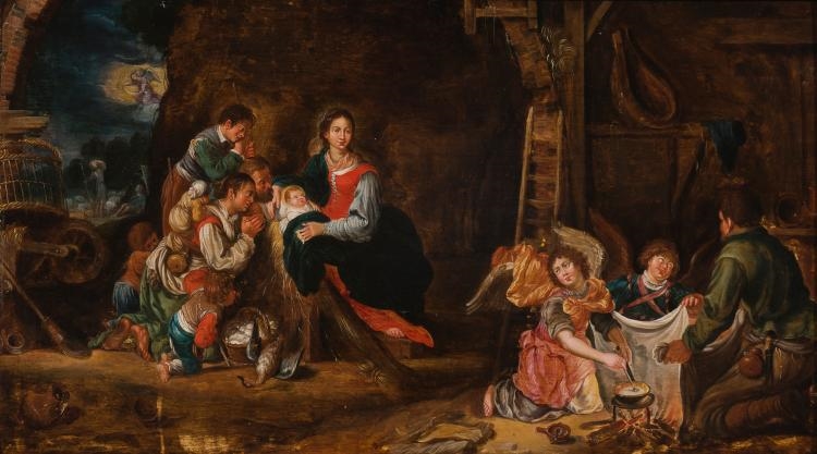 Simon de Vos | An allegory of the five senses | MutualArt