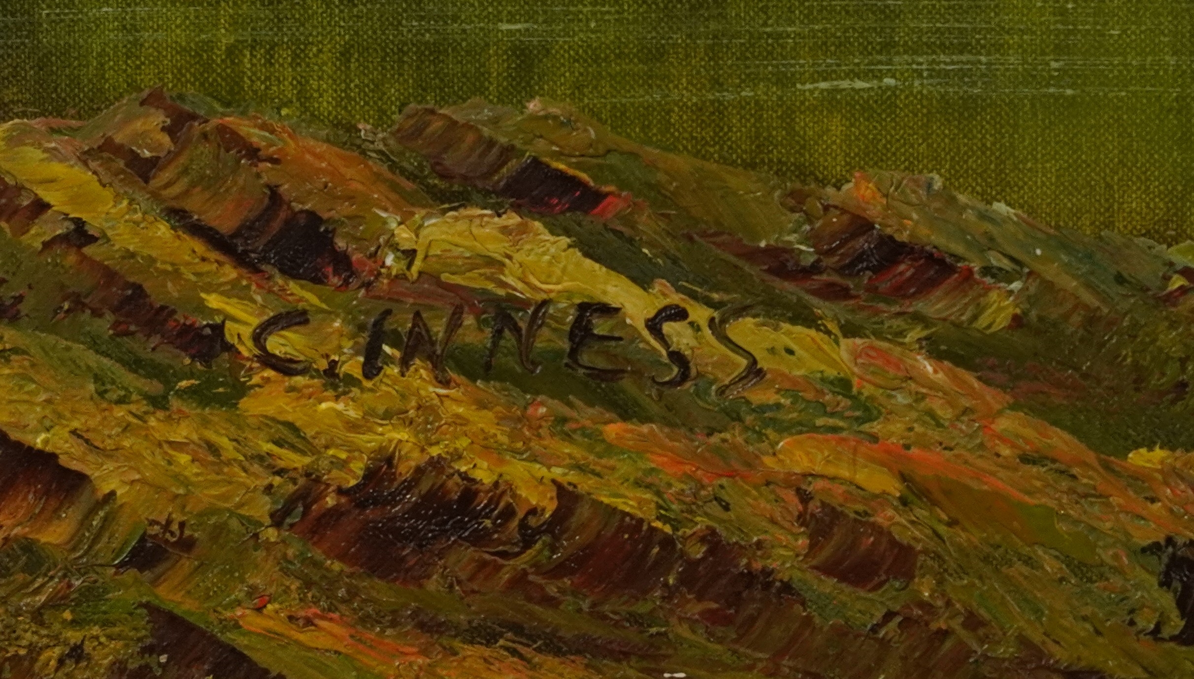 Clara Inness | River landscape with cottage | MutualArt