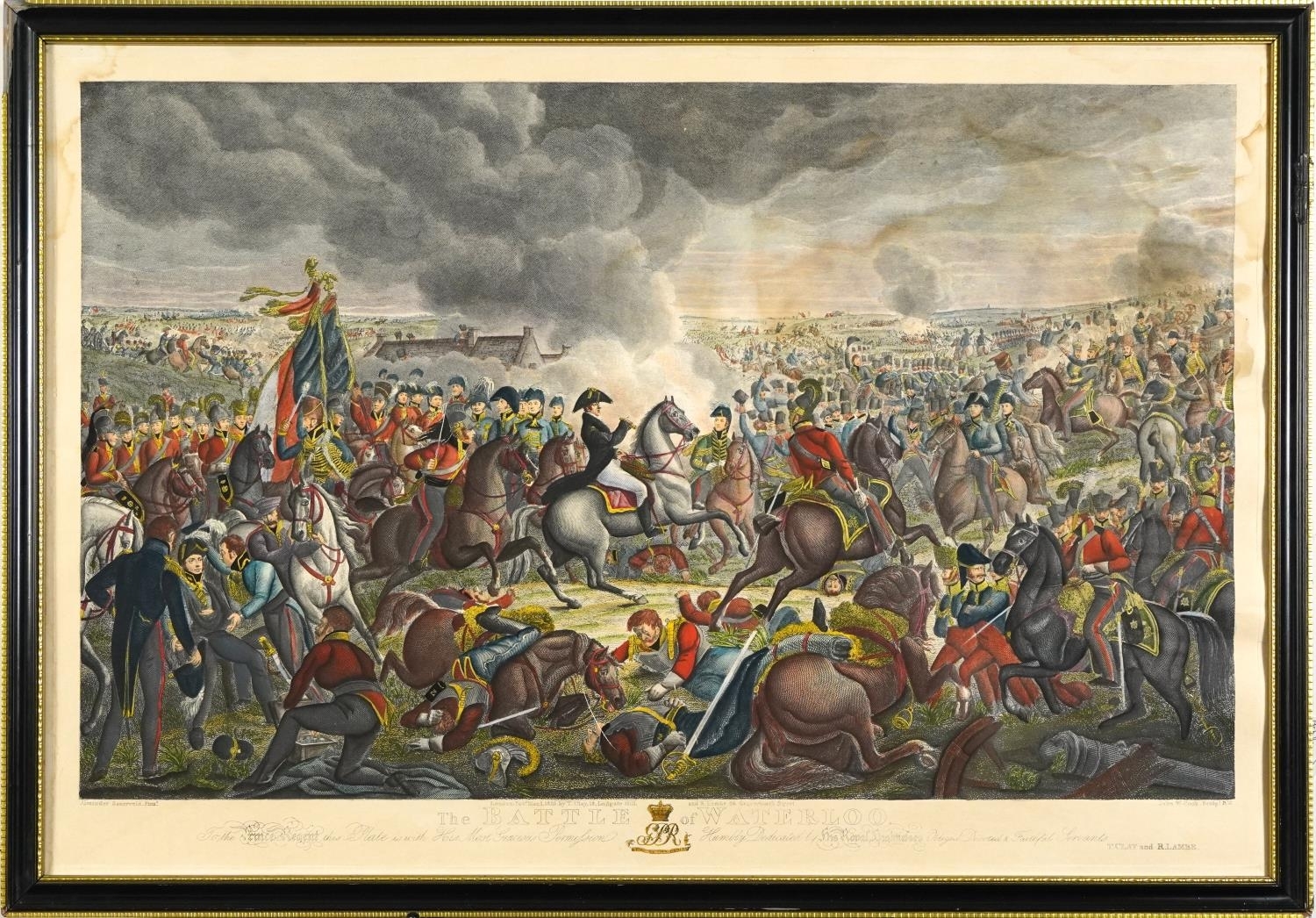 Alexander Ivanovich Sauerweid | The Battle of Waterloo | MutualArt