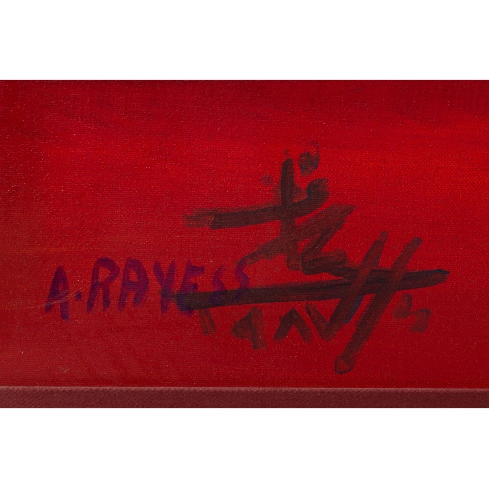 Aref el Rayess | An abstract landscape (1987) | MutualArt