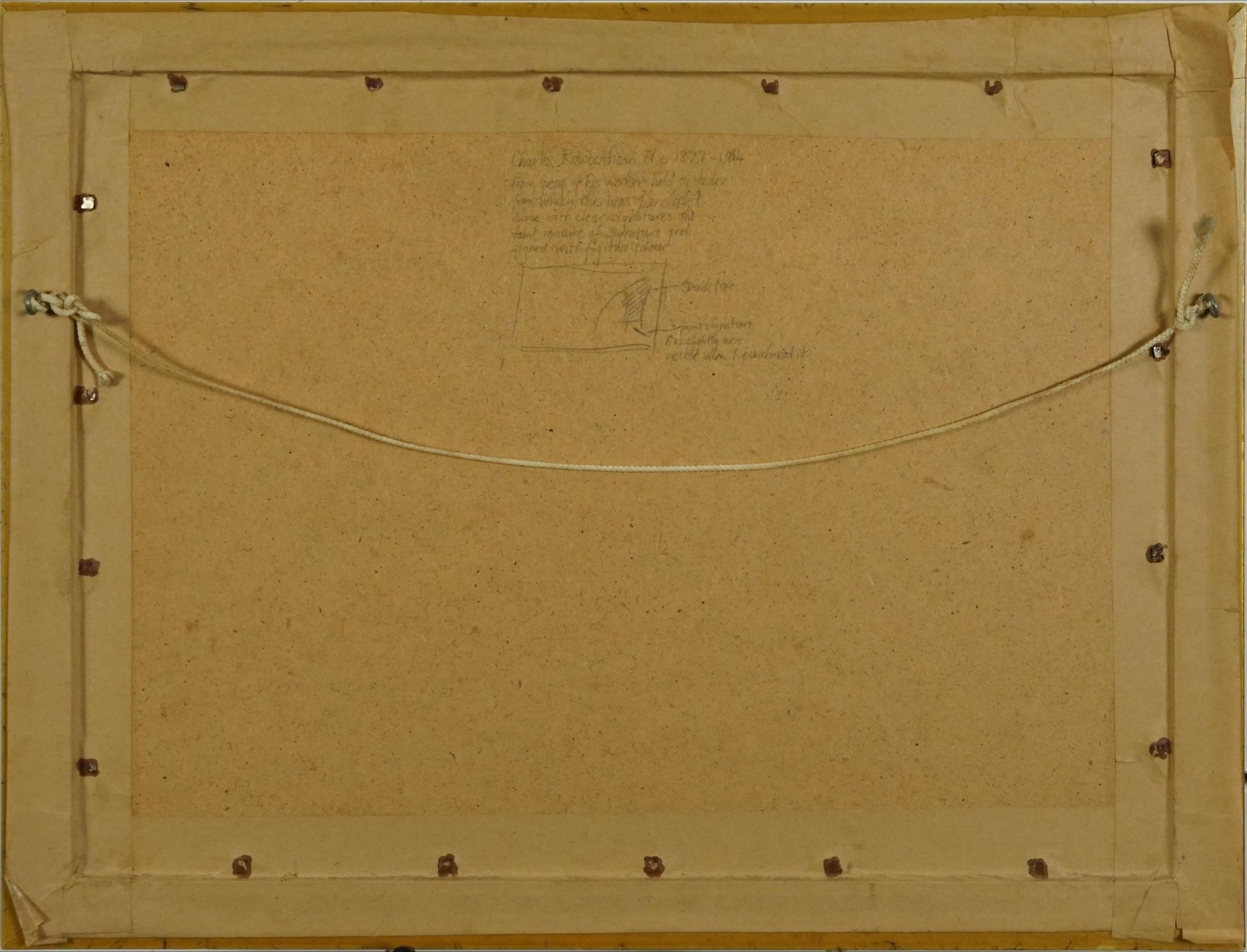 Charles Edmund Rowbotham | Two trees (19th Century 20th Century ...