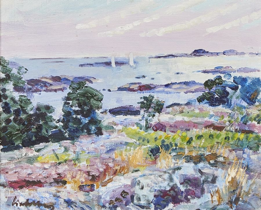 Bertil Wahlberg | Coastal scene | MutualArt