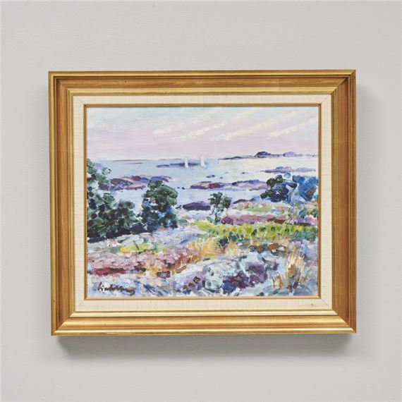 Bertil Wahlberg | Coastal scene | MutualArt