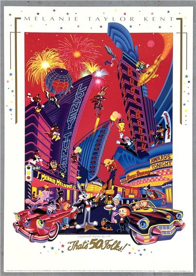 Melanie Taylor-Kent | Thats 50 Folks. Looney Toons. | MutualArt