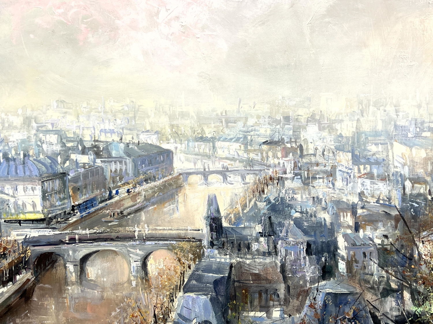 Lucien Delarue | Seine at Paris | MutualArt
