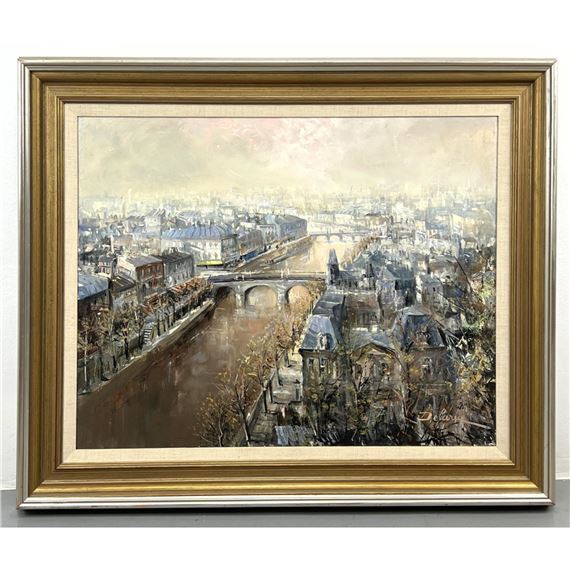 Lucien Delarue | Seine at Paris | MutualArt