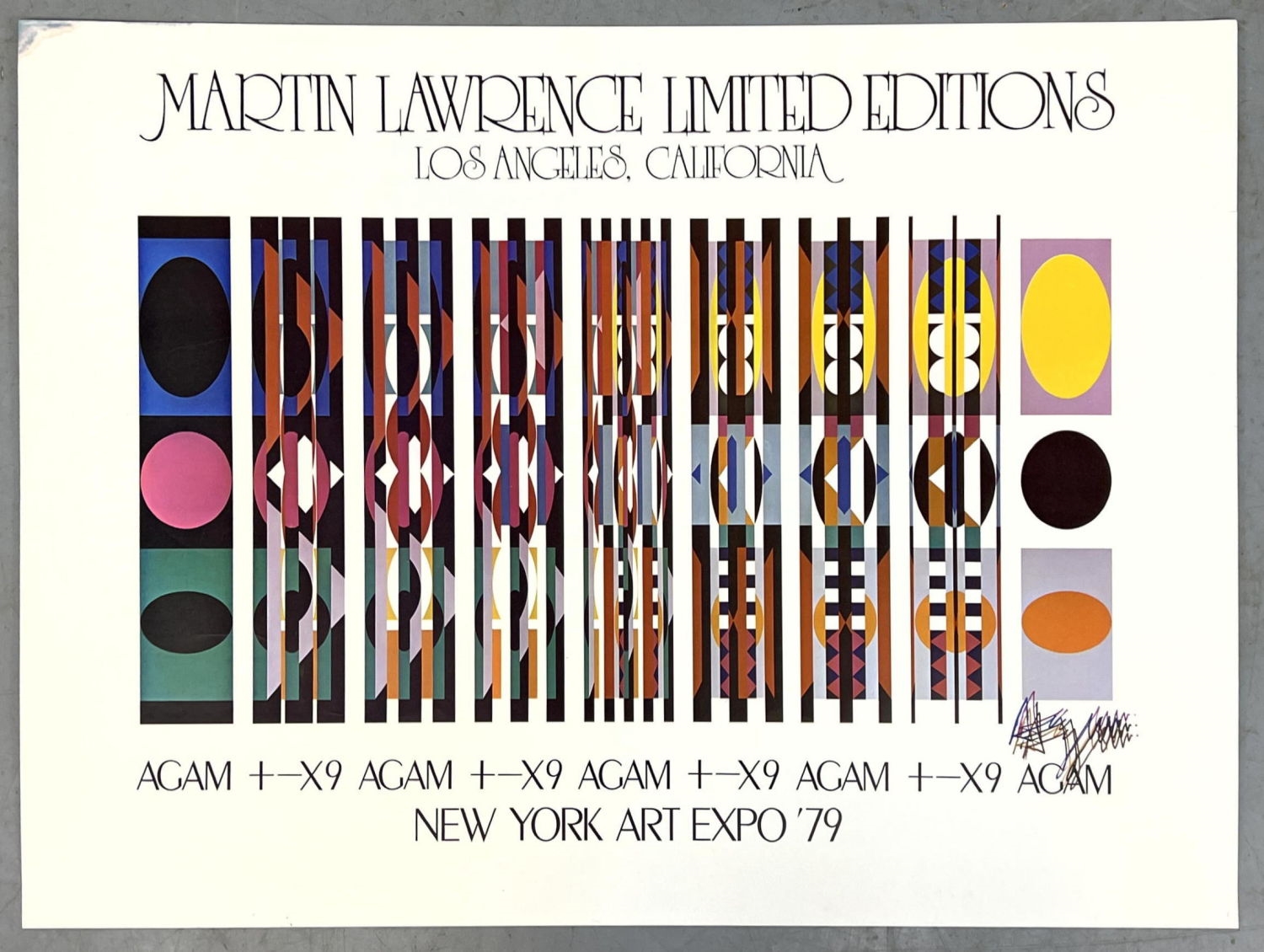 Yaacov Agam | New York art Expo 1997 | MutualArt