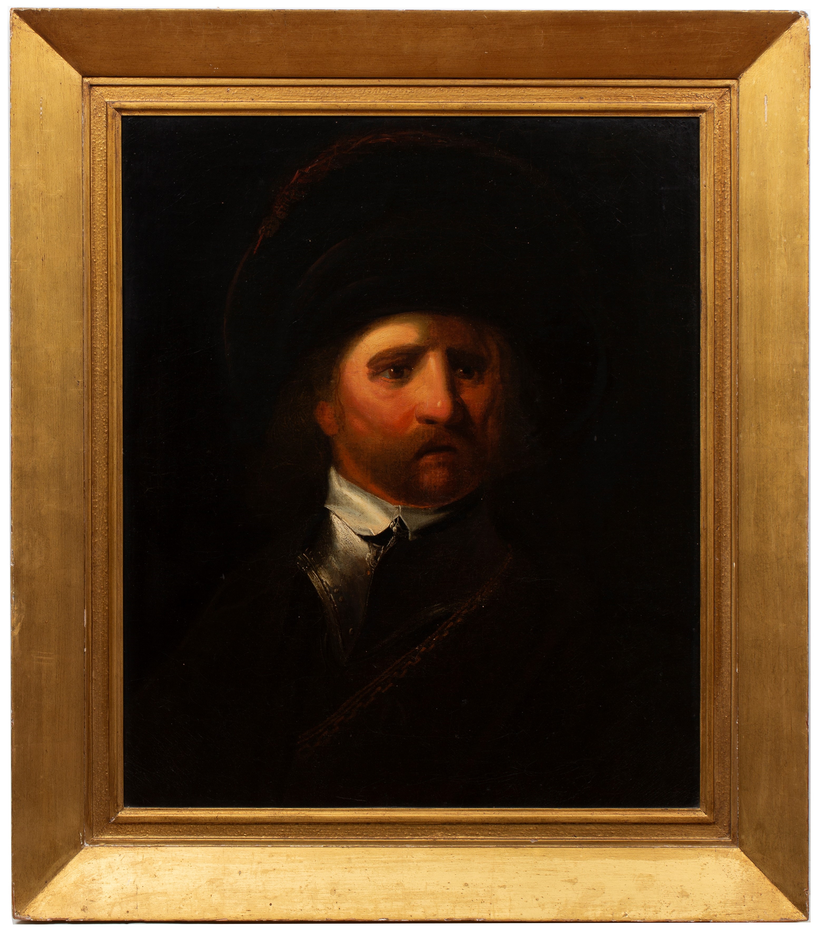 Rembrandt van Rijn | Head and shoulders portrait of a gentleman in ...