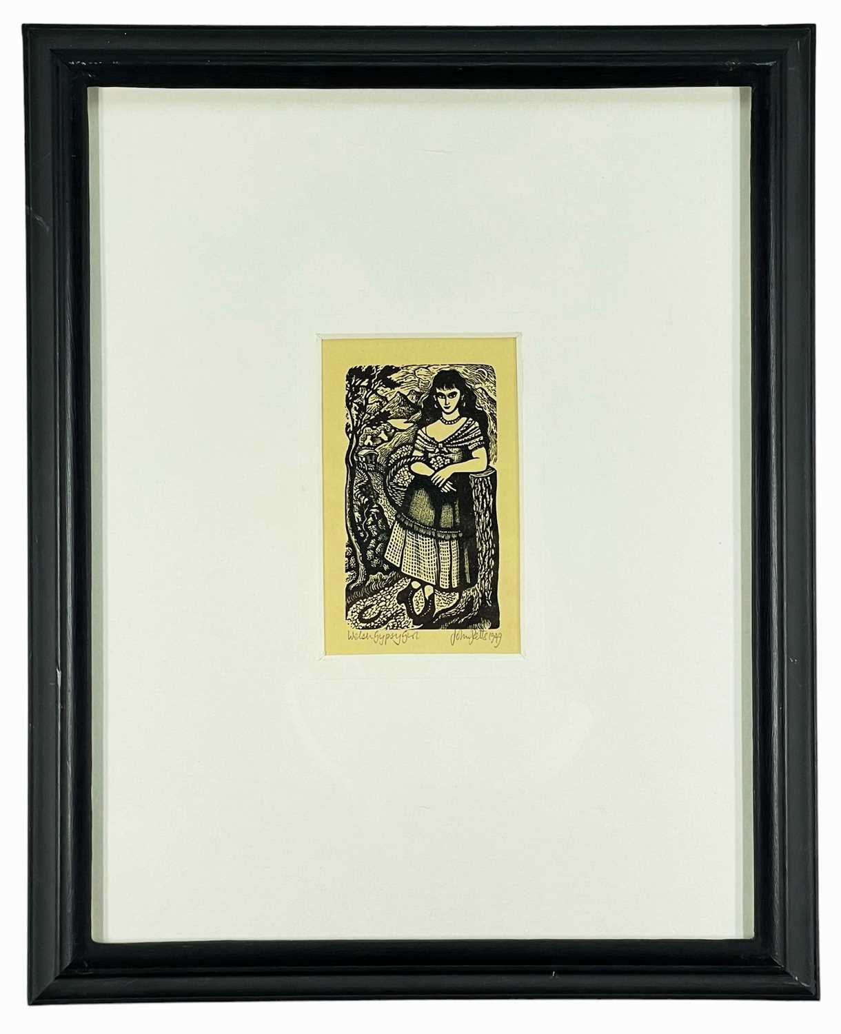 John Petts | Welsh Gypsy Girl (1949) | MutualArt