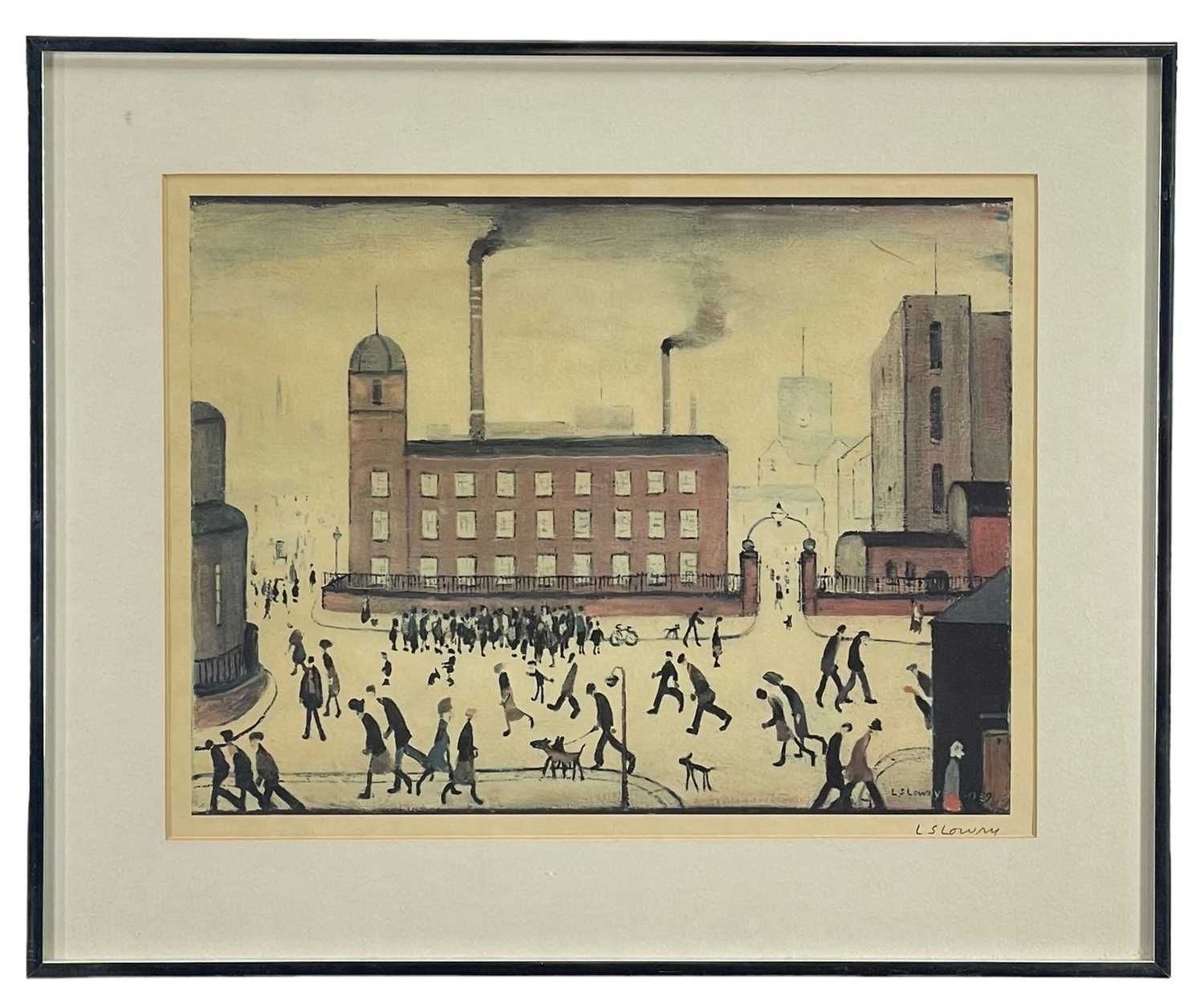Laurence Stephen Lowry | Mill Scene | MutualArt